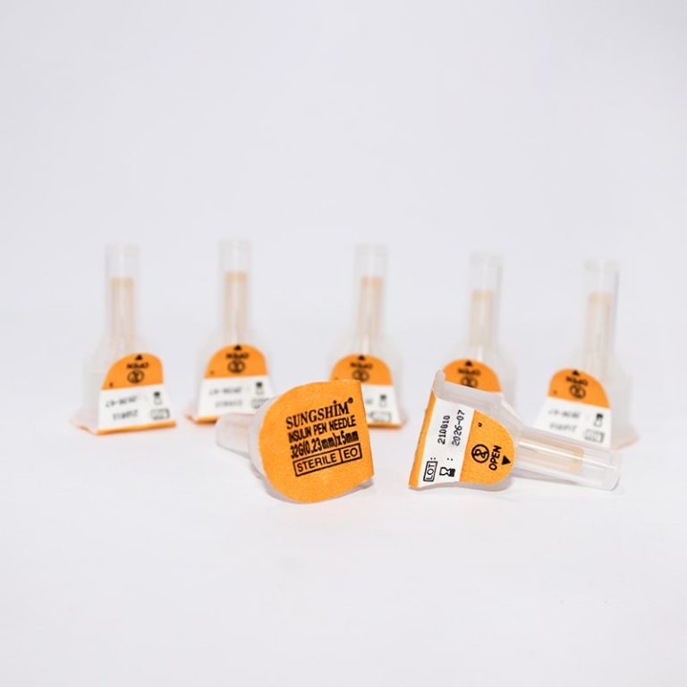 SUNGSHIM STERILE SINGLE USE INSULIN PEN NEEDLE ( 5MM ) - Qasr Elteb