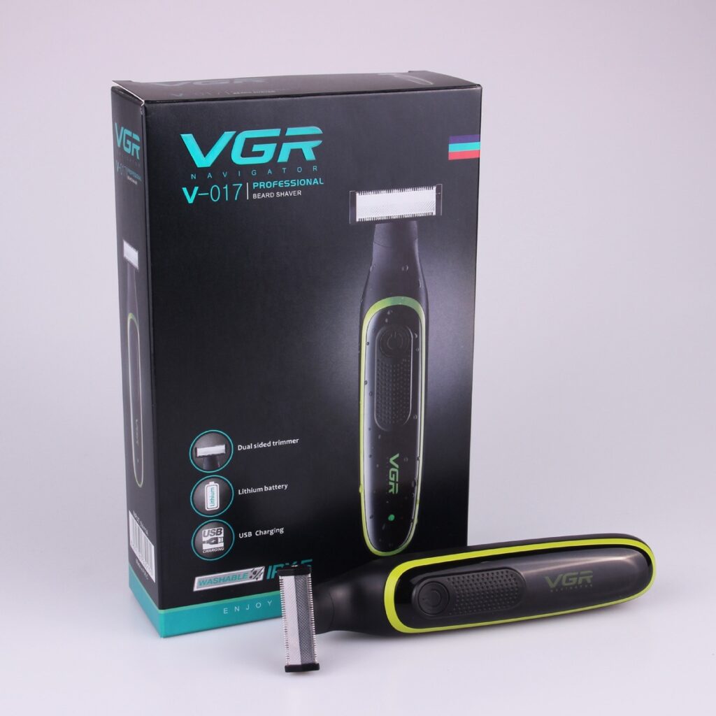 VGR V-017 Professional Cordless Trimmer: Sharp Stainless Steel Blades ...